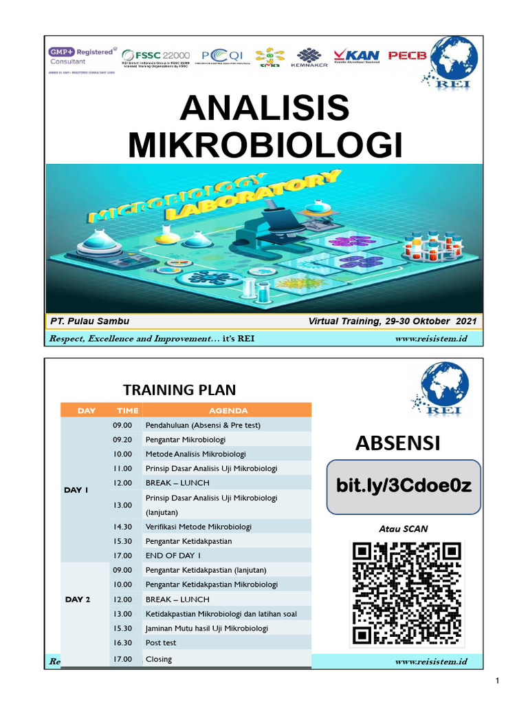 Materi Training Analisa Mikro - Revisi | PDF