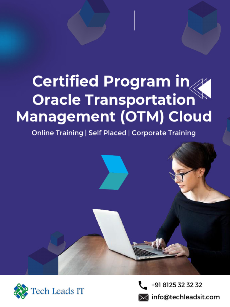 OTM Cloud Tech Leads IT Brouchre | PDF | Accounts Payable | Computing