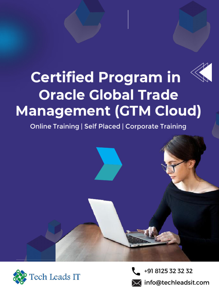 Oracle GTM Tech Leads IT Brouchre | PDF | Customs | Trade
