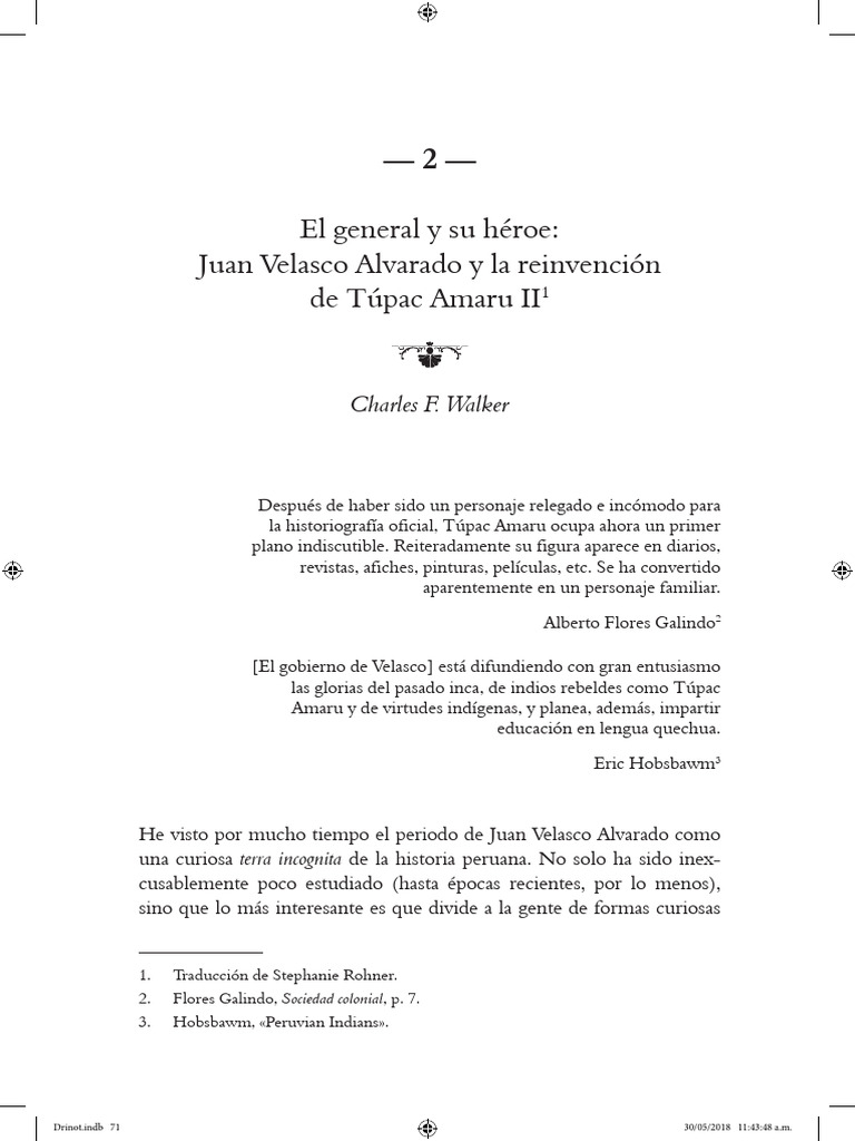 Lectura Control 4 | PDF | Perú