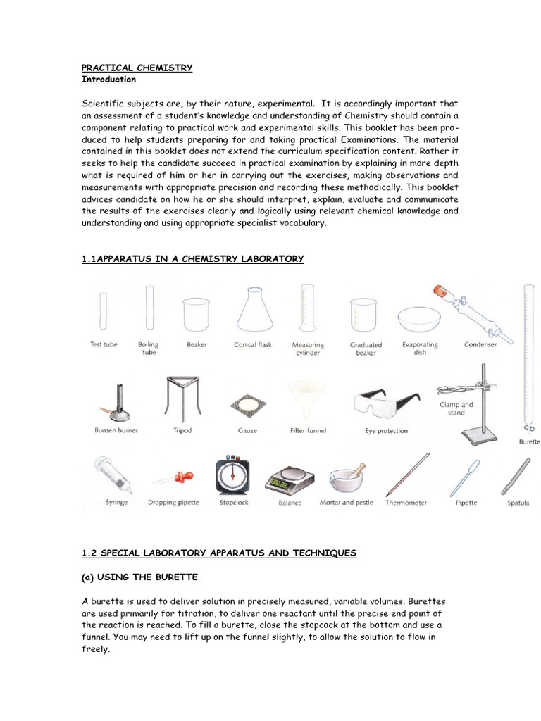 PRACTICAL-CHEMISTRY-4 | PDF | Titration | Chemistry