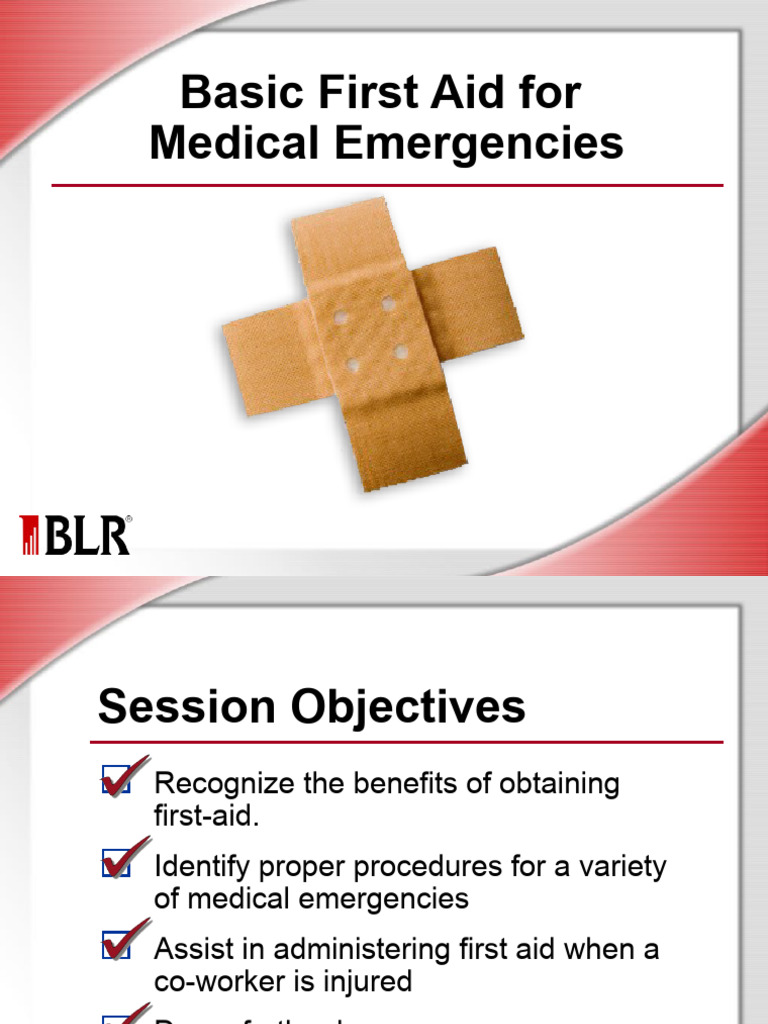 BasiC First Aid Presentation (Final) | PDF | First Aid ...