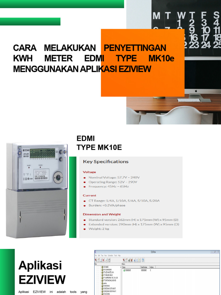 CARA SETTING KWH METER EDMI MK10e MENGGUNAKAN APLIKAASI EZIVIEW - 47899 ...