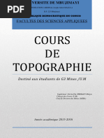 Courbes de Niveau | PDF | Altitude | Topographie