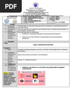 COT Rating Sheet Indicator Tagalog Version SY 2024 2025 | PDF