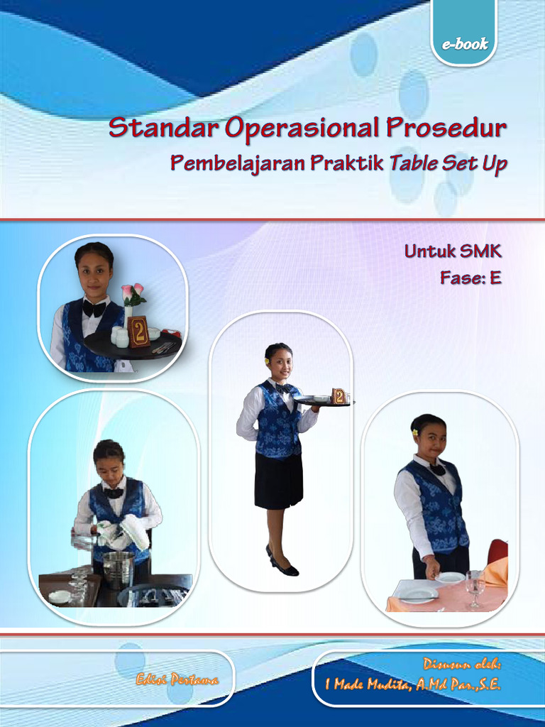 SOP - Table Set Up - Final - Revisi2023 - Cetak - Share | PDF