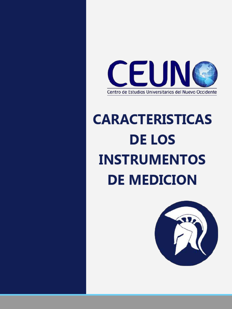 S3 Carcteristicas de Los Instrumentos de Medicion | PDF | Medición ...