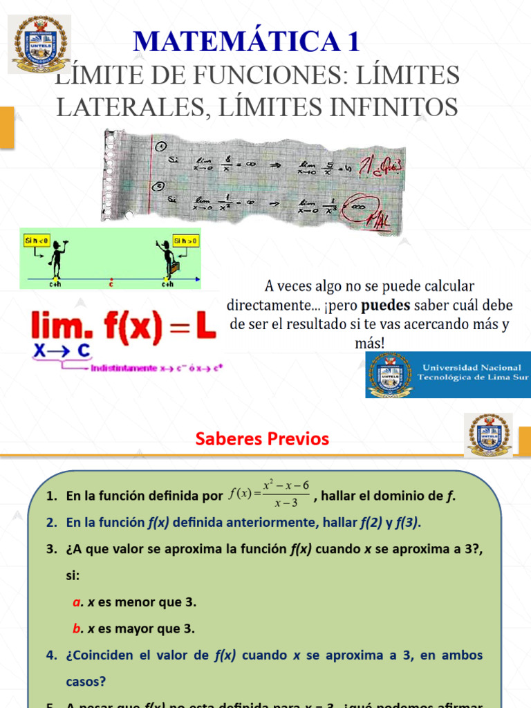 Límites de Funciones: Definición y Ejemplos | PDF | Límite (Matemáticas ...
