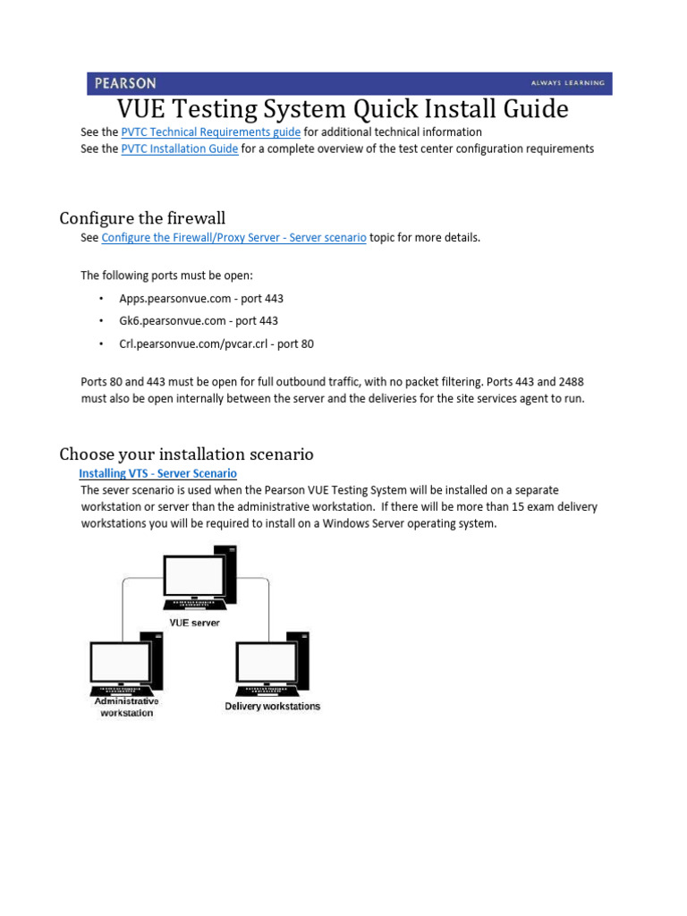 VTS Quick Install Guide V8 | Download Free PDF | Microsoft Windows | Installation (Computer ...