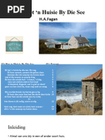 Ek Het N Huisie Aan Die Rand - Gedig | PDF