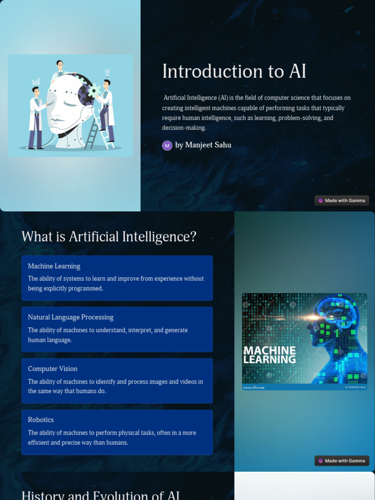 Introduction To AI | PDF | Artificial Intelligence | Intelligence (AI ...