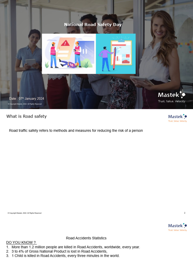 Road Safety Day | PDF | Traffic Collision | Road Traffic Safety