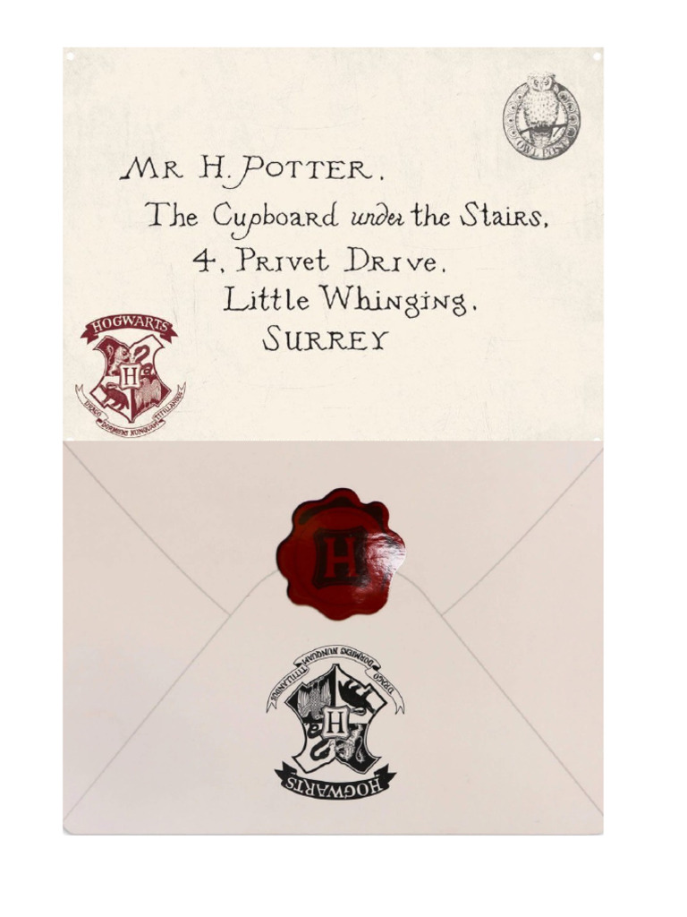 Carta Harry Potter | PDF