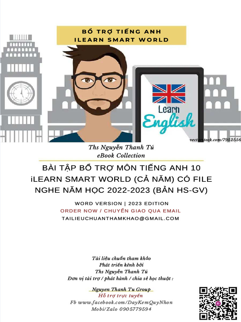 Bai Tap Bo Tro Mon Tieng Anh 10 Ilearn Smart World CA Nam Co File Nghe Nam Hoc 2022 2023 Ban Hs ...
