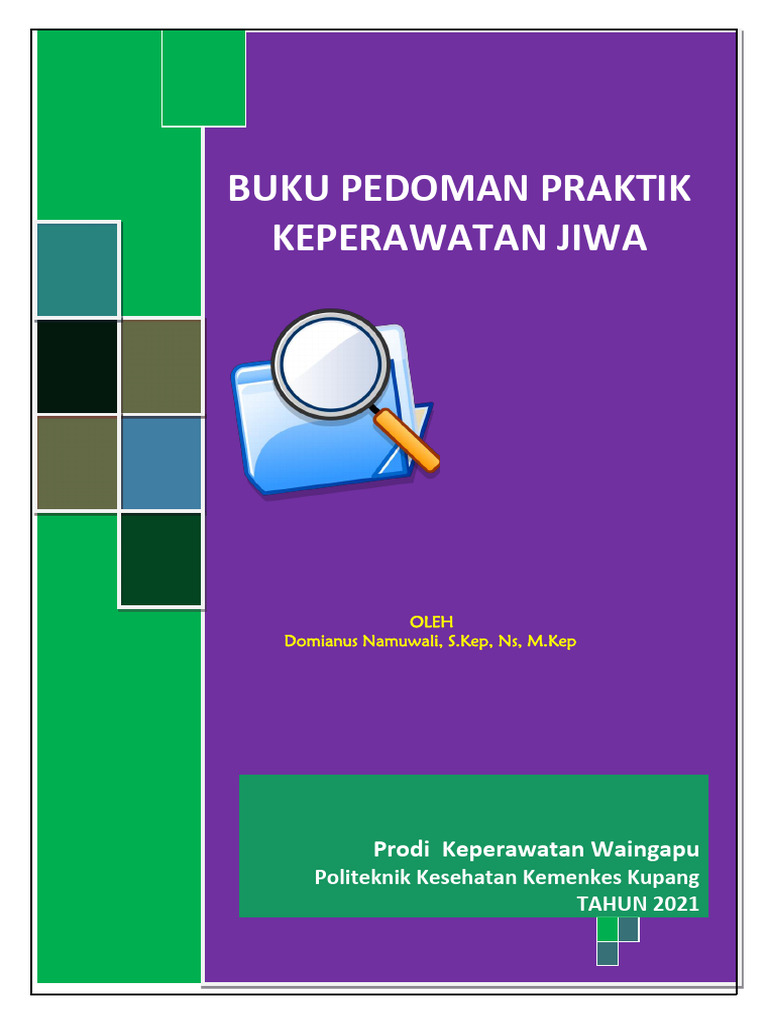 Buku Pedoman Praktik Keperawatan Jiwa 2021 | PDF | Karier & Perkembangan | Pengembangan Diri