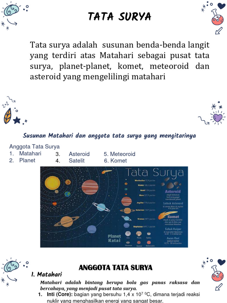 Mengenal Tata Surya dan Anggotanya | PDF