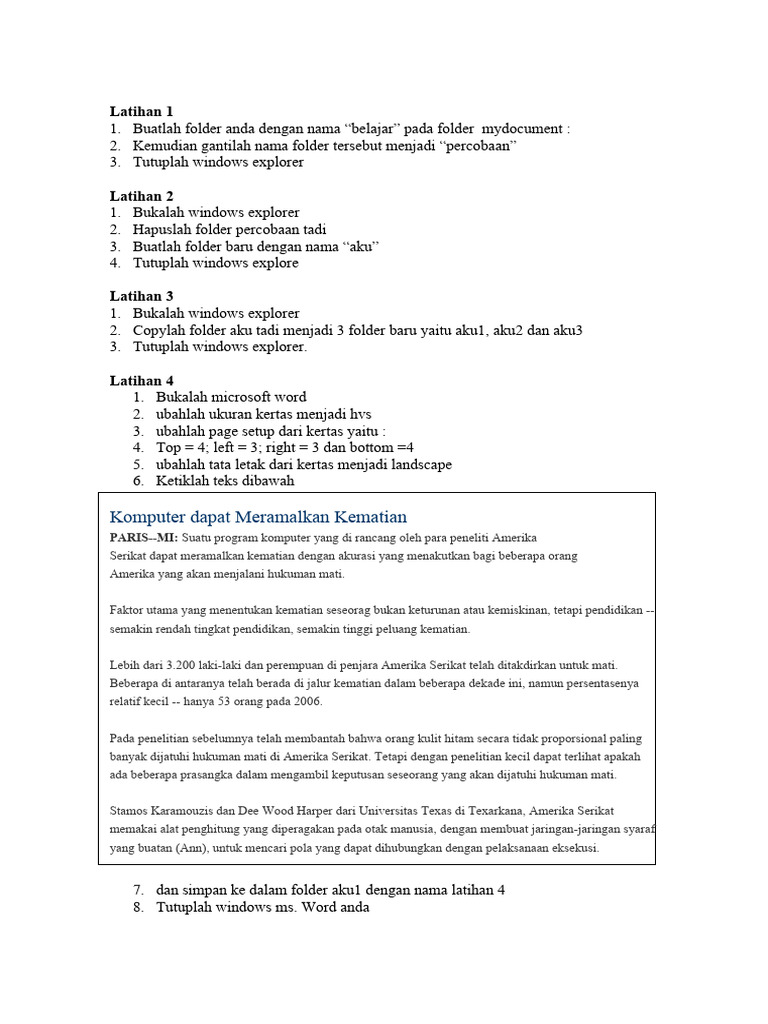 Modul Latihan Office Pdf