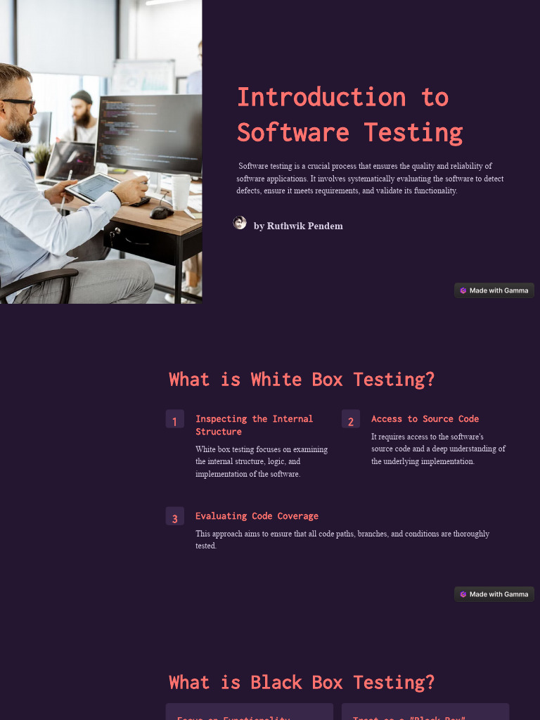 Introduction To Software Testing | PDF | Software Testing | Reliability ...
