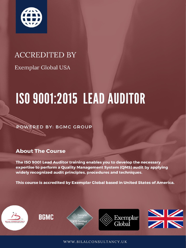ISO 9001 - Lead Auditor V2 | PDF | Iso 9000 | Audit