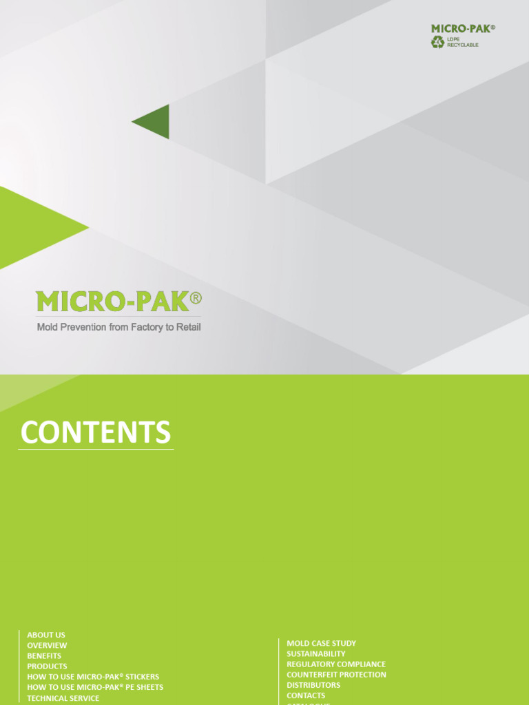 PRESENTAZIONE MICROPAK English | PDF | Counterfeit