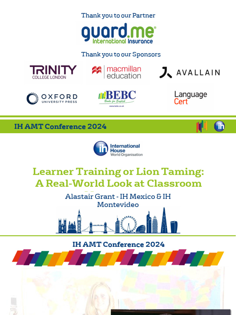 Learner Training or Lion Taming A Real-World Look at Classroom ...