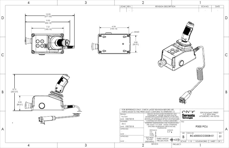 Ourproducts K500-Pcu Drawing | PDF | Engineering