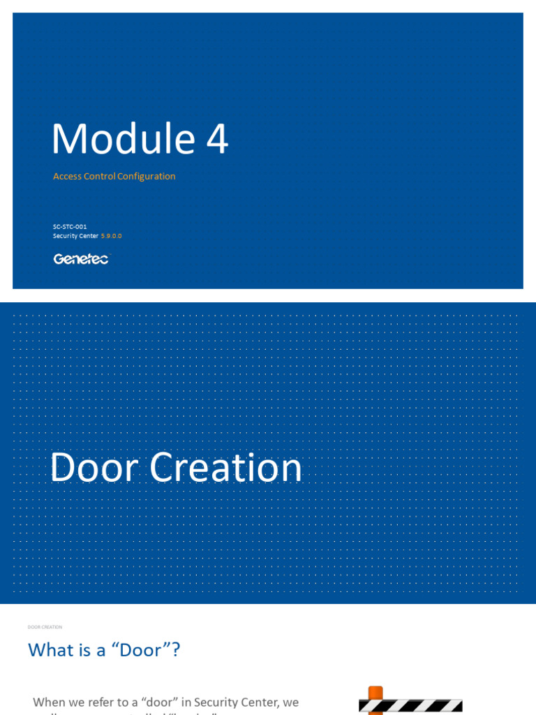 Sc Stc 001 5 9 Module 4 Access Control Configuration Pdf Access Control Computer Science