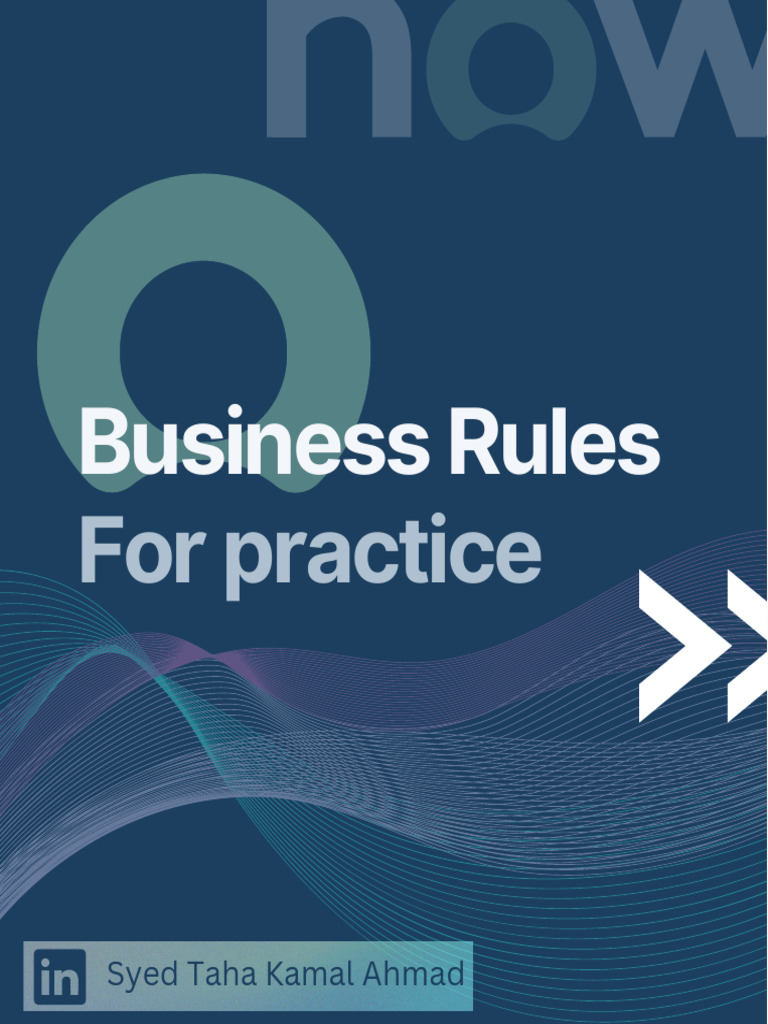 ServiceNow Business Rules Guide | PDF | Computers