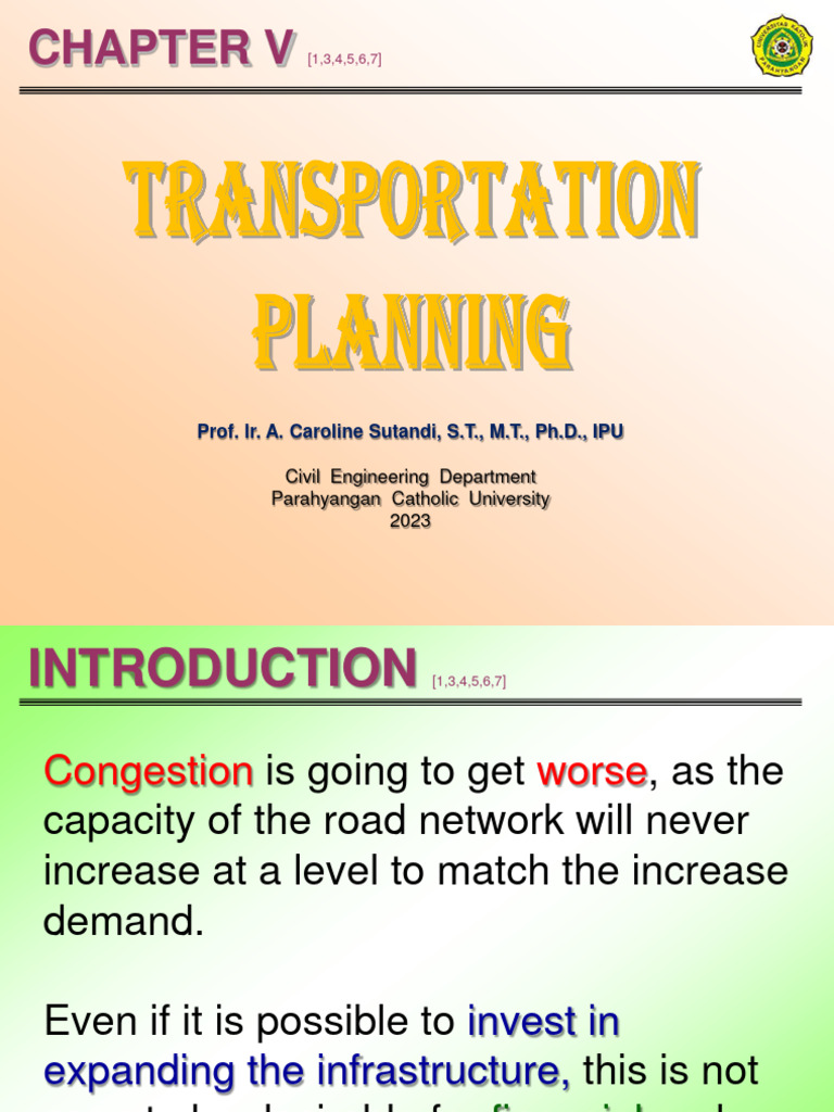 Transportation Planning Strategies and Challenges | PDF | Transport ...