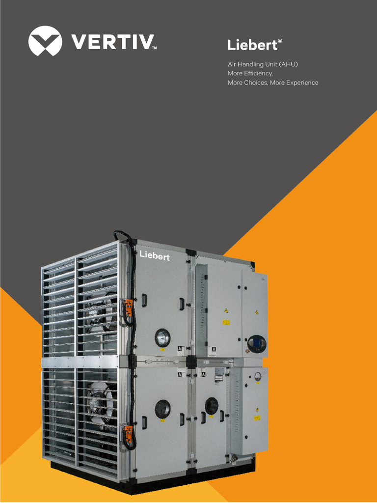 Liebert Ahu | PDF | Data Center | Building Automation