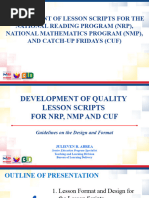 Detailed Lesson Plan Format Matatag Curriculum Aligned | PDF