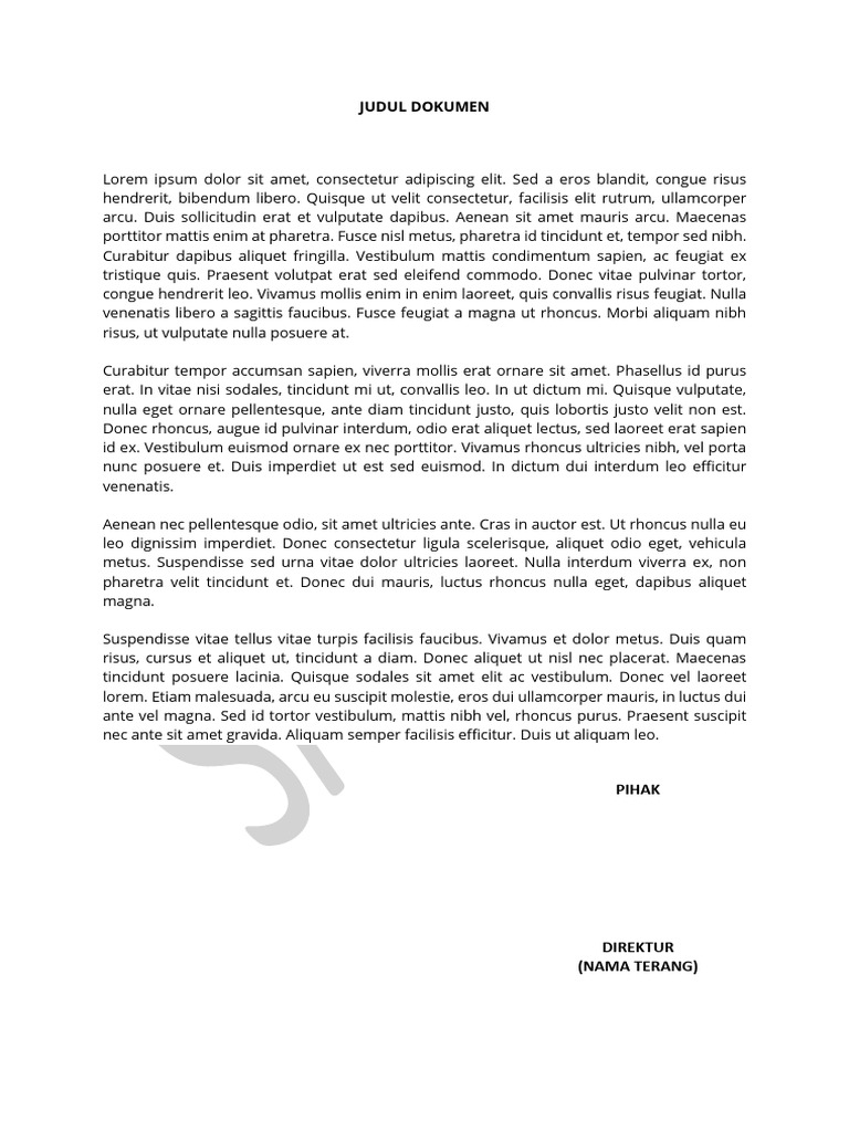 Sample Dokumen v3 | PDF