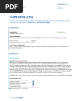 Disperbyk 190 | PDF | Materials | Industrial Processes