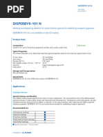 Disperbyk-163 - Dispers SB Pu | PDF | Colloid | Implied Warranty