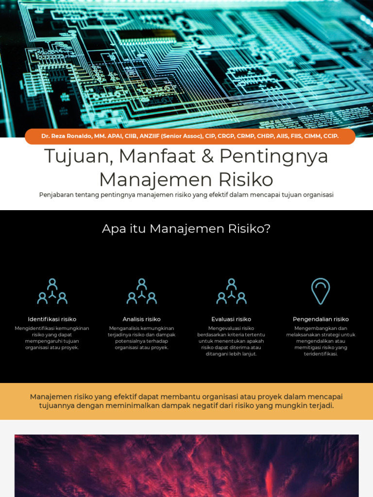 Tujuan Manfaat Dan Pentingnya Mr Rr Pdf Karier Perkembangan