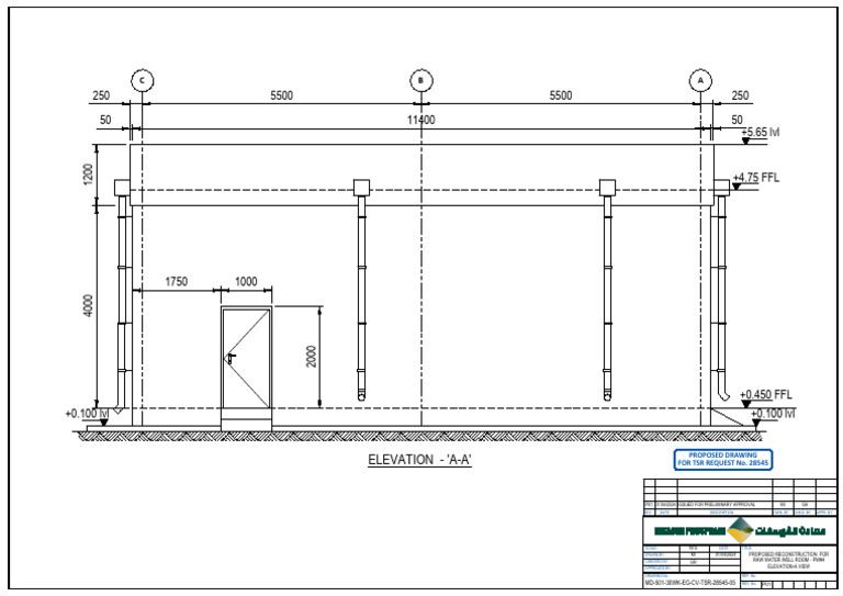 Proposed Elevation-A For PW4-05 | PDF
