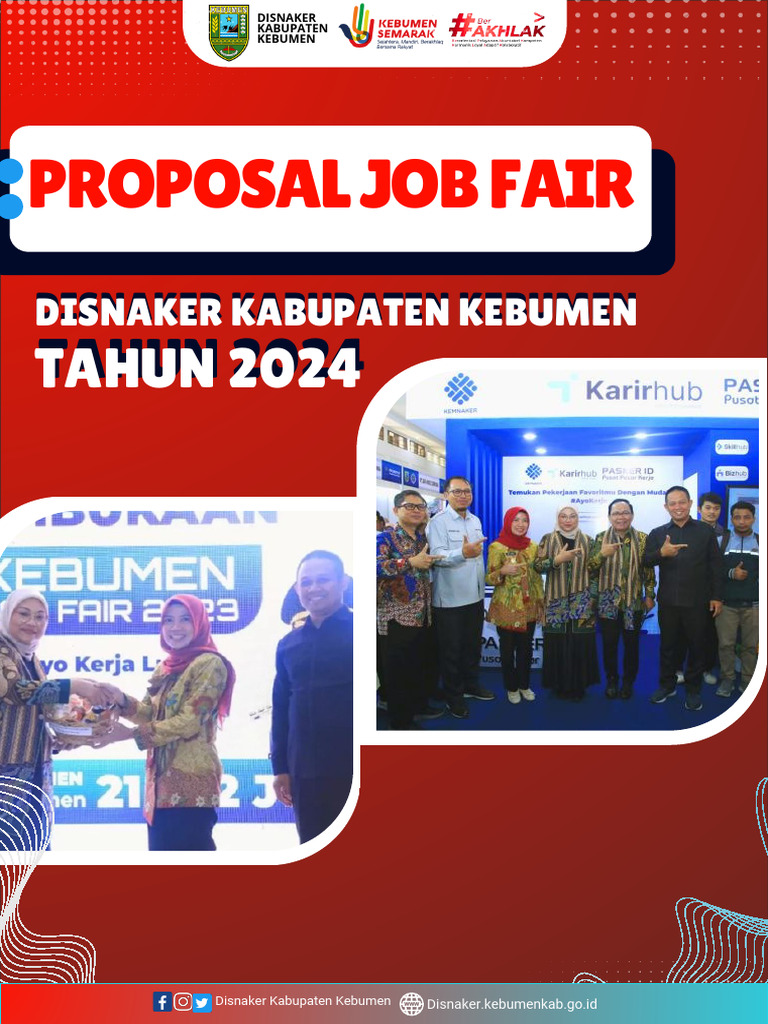 PROPOSAL JOB FAIR 2024 - Merah Edit Ok 20240529 075318 0000 | PDF