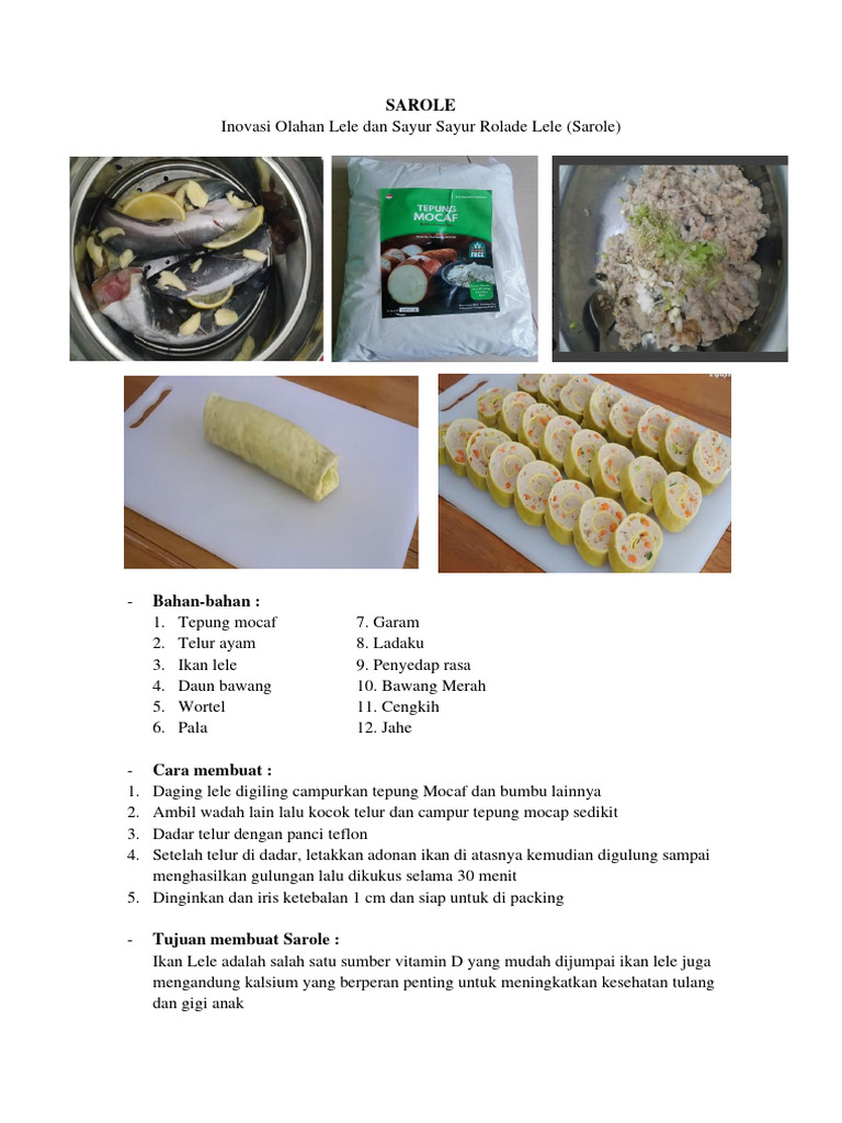 Proposal Makanan | PDF