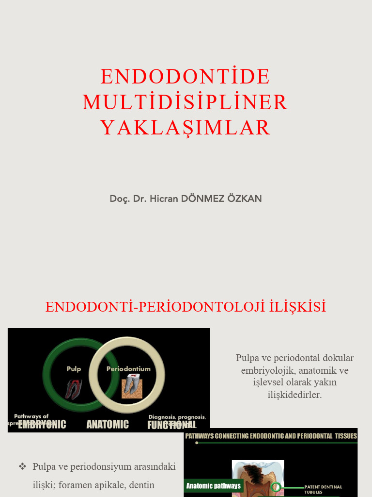 Endod Perio-Lezyonlar | PDF