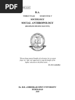 Socio-Cultural Anthropology Book 1 | PDF | Anthropology | Society