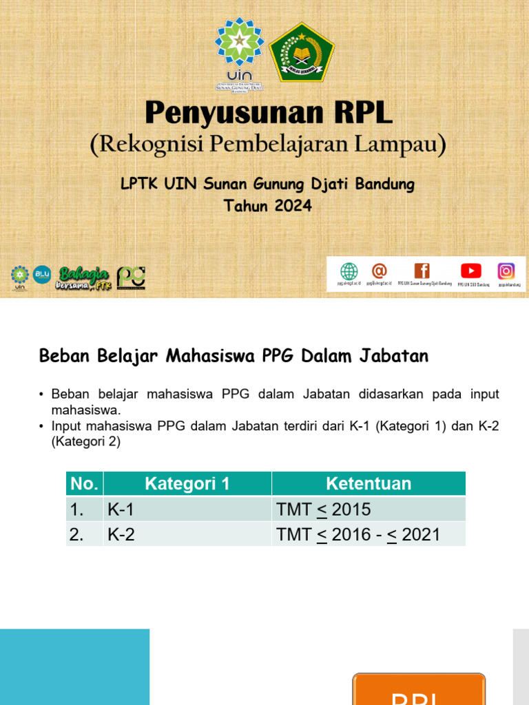 Penyusunan RPL | PDF