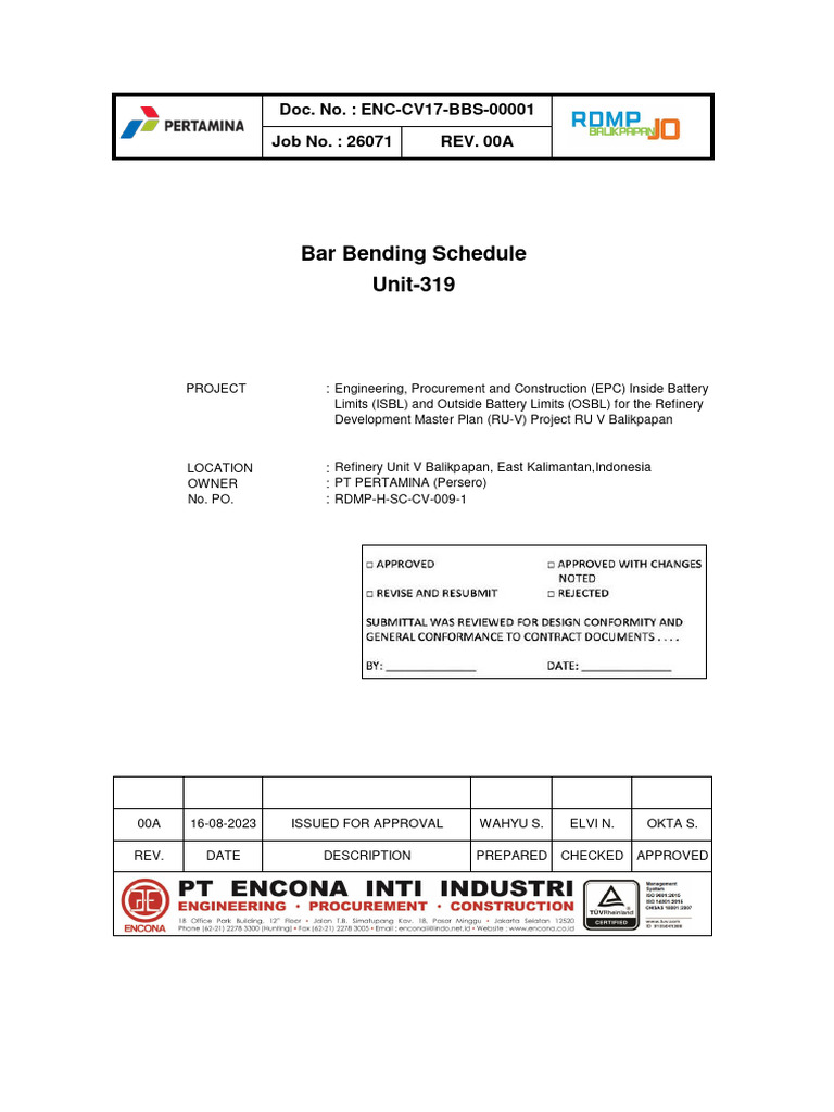 Enc CV17 BBS 00001 - R0 | PDF