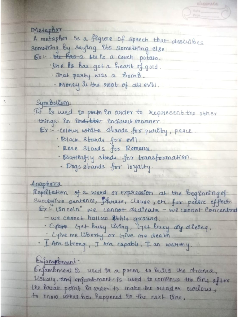 English Poetic Device | PDF