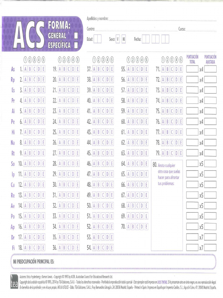 ACS - HR-Perfil 2000 | PDF