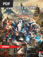 Geleton Race Overview for DnD 5E | PDF