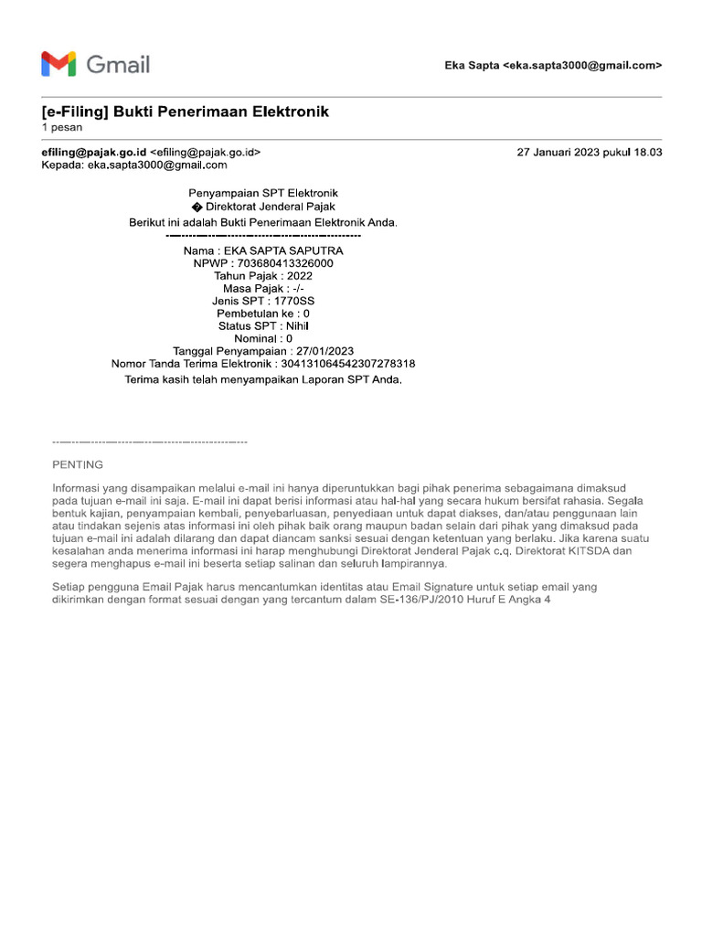 28 - EKA SAPTA SAPUTRA - E-Filing | PDF