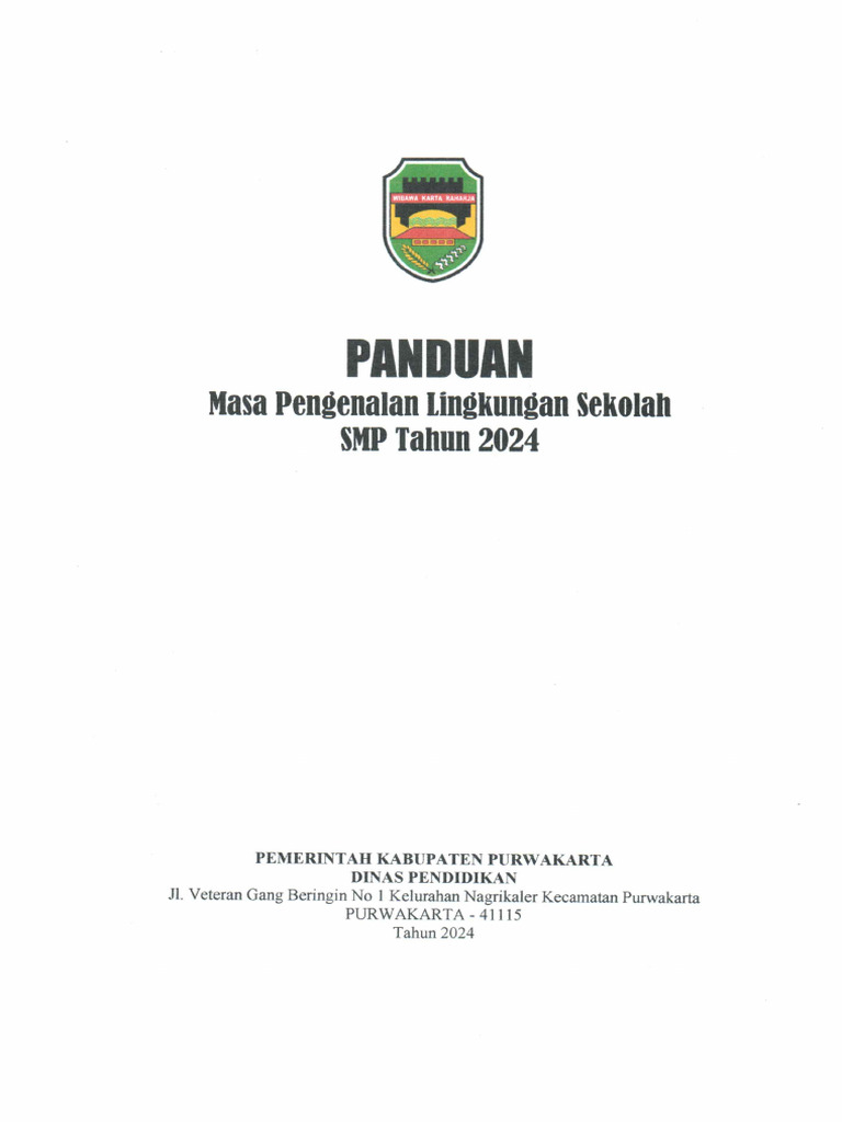 Panduan_MPLS_Jenjnag_SMP_Tahun_Ajaran_2024-2025 | PDF
