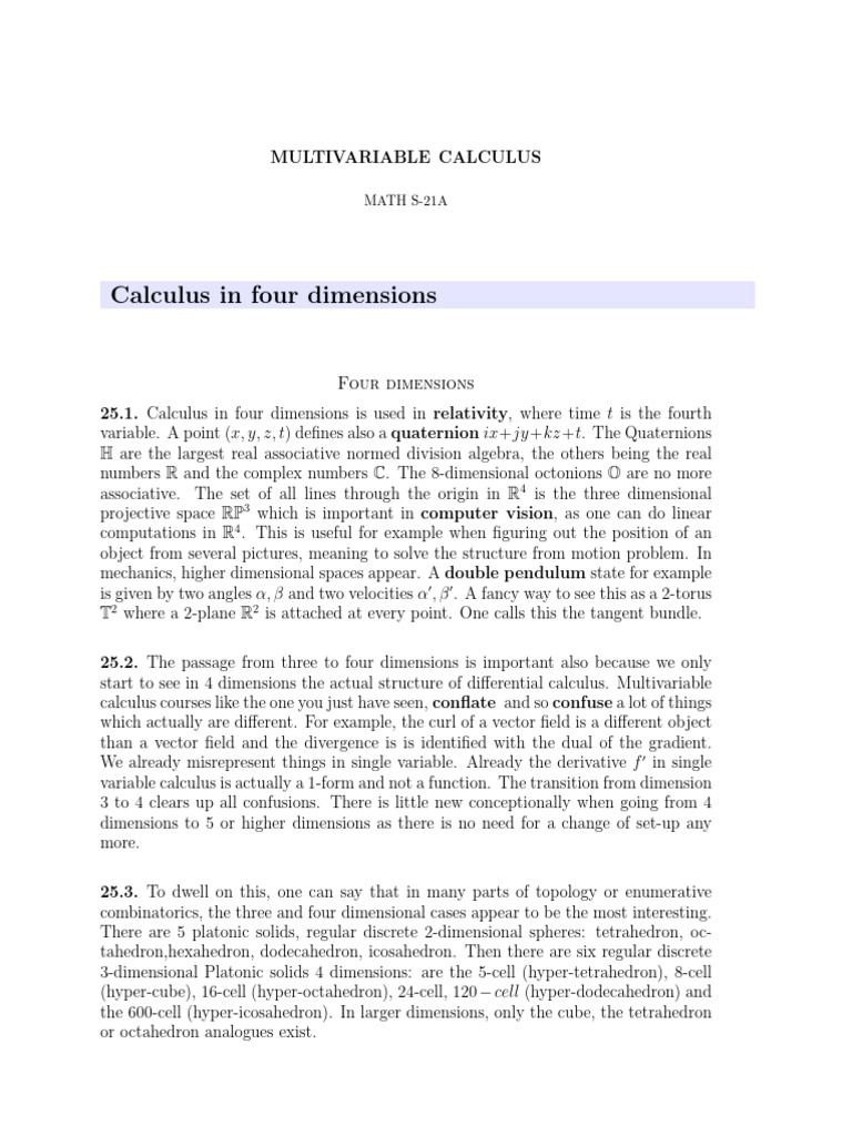 Lecture 25 | PDF | Differential Form | Vector Space