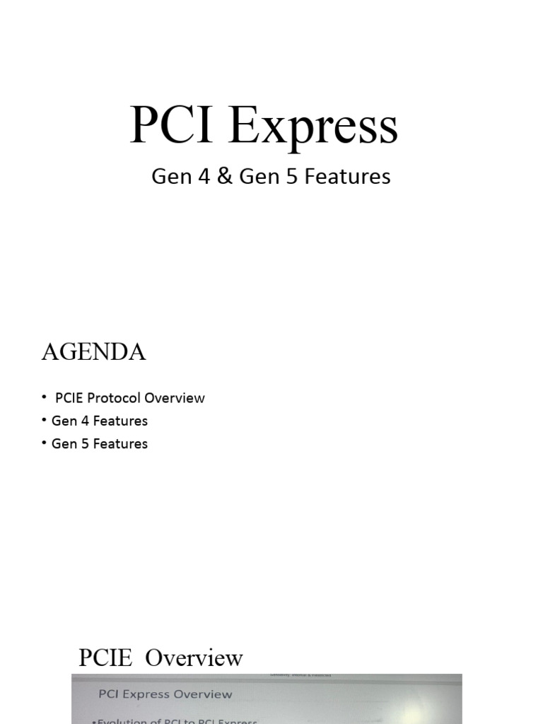Pcie Gen 4 &gen 5 | PDF | Computers