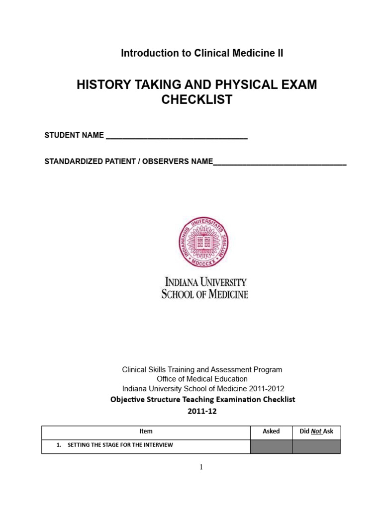 History Taking and Physical Exam | PDF | Pulse | Anatomical Terms Of Motion